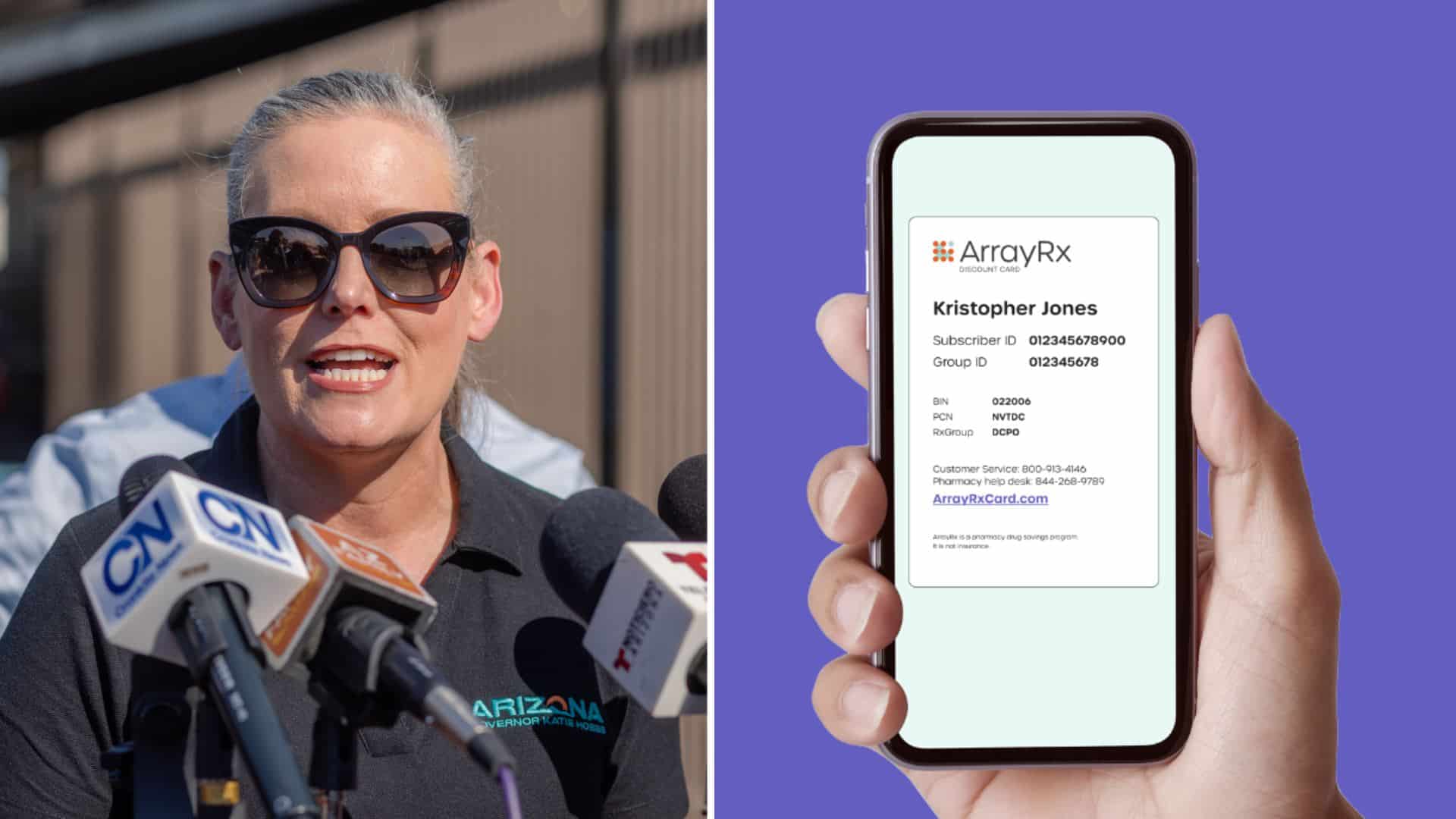 Gobernadora Katie Hobbs lanza la tarjeta de descuento AZRx para reducir ...