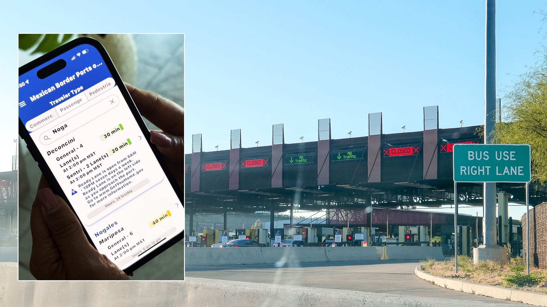 Border Wait Times, la aplicación que permite consultar los tiempos de ...